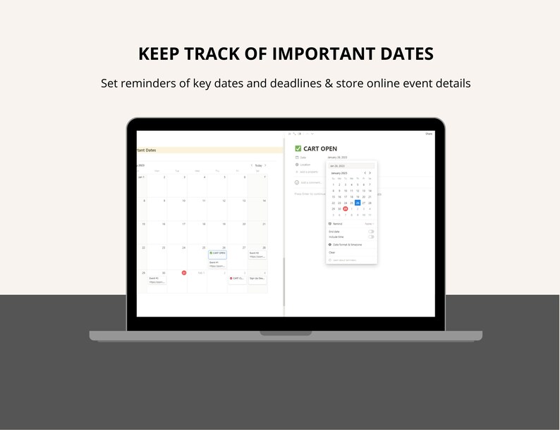 Notion Template Notion Course Planner Bundle Tracker Course Tracker ...