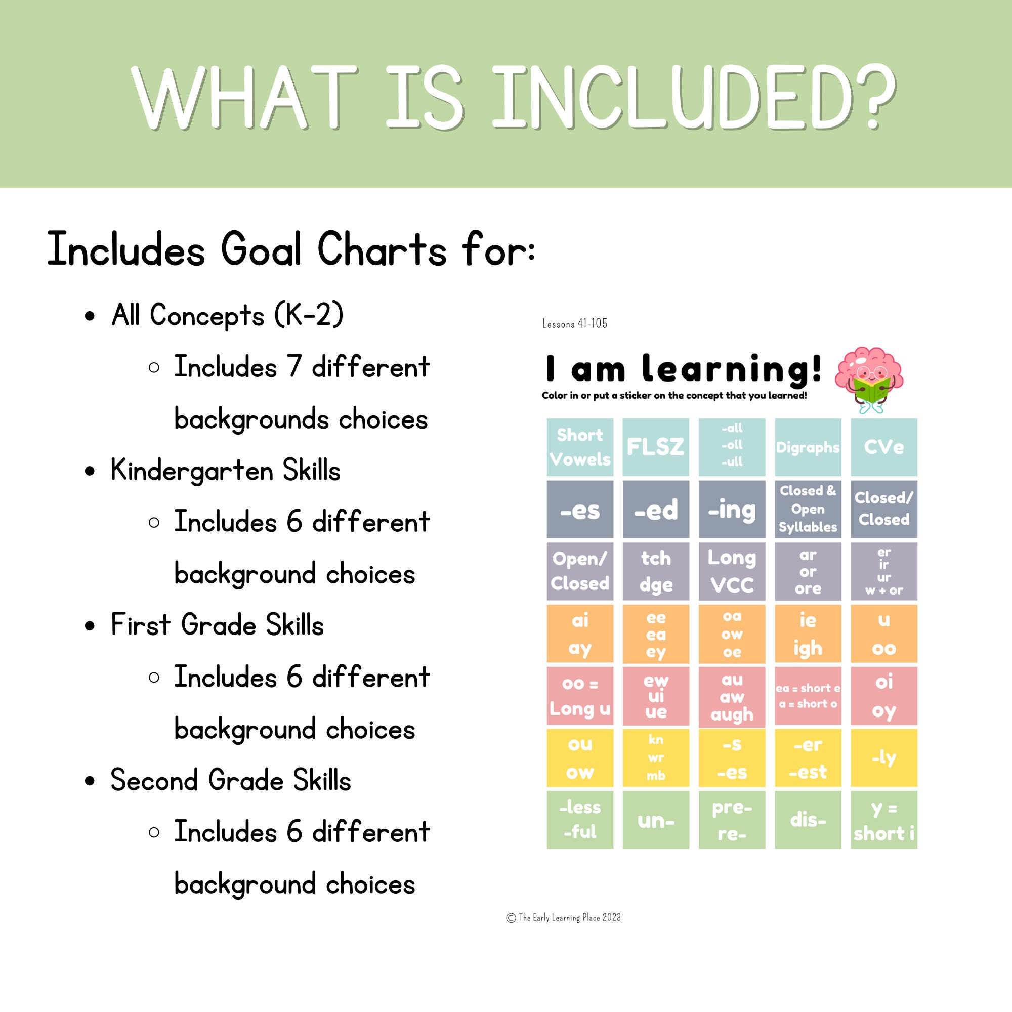 Reading Goal and Motivational Charts (UFLI Inspired) - Etsy
