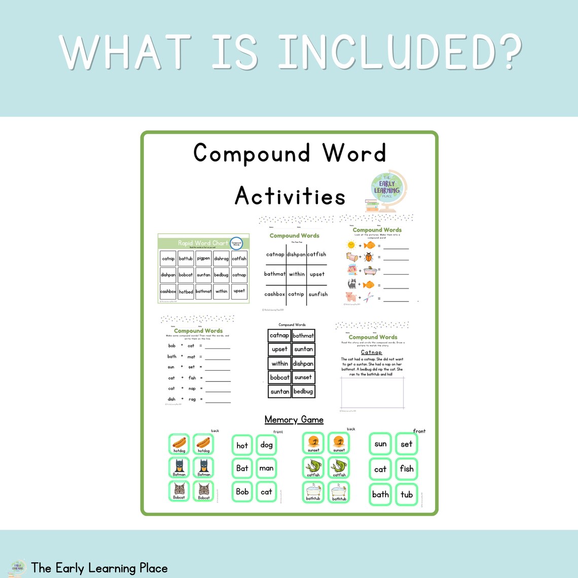 Compound Words Games and Activities | Printable Activities ...