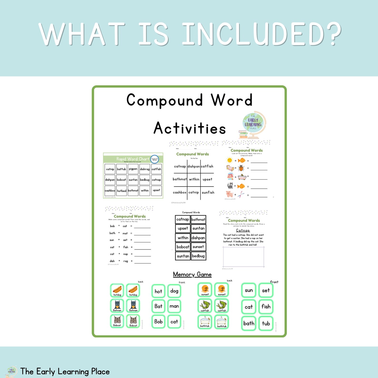 Compound Words Games and Activities | Printable Activities ...