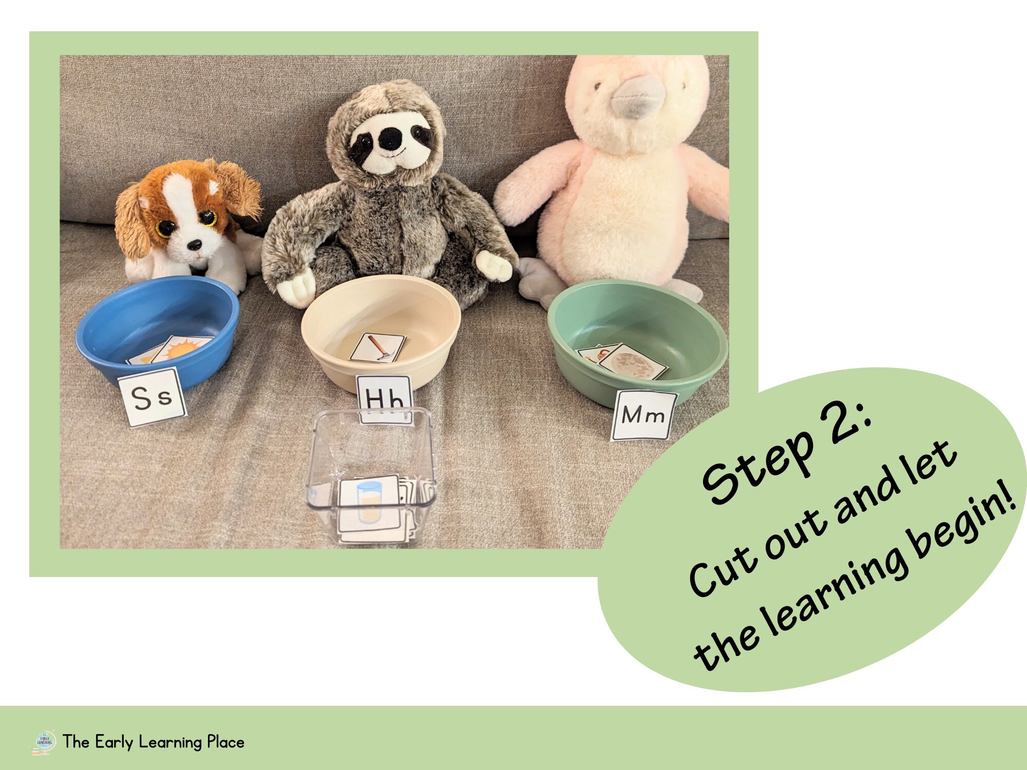 Beginning Letter Sounds Picture Cards, Beginning Sounds Sort, Printable ...