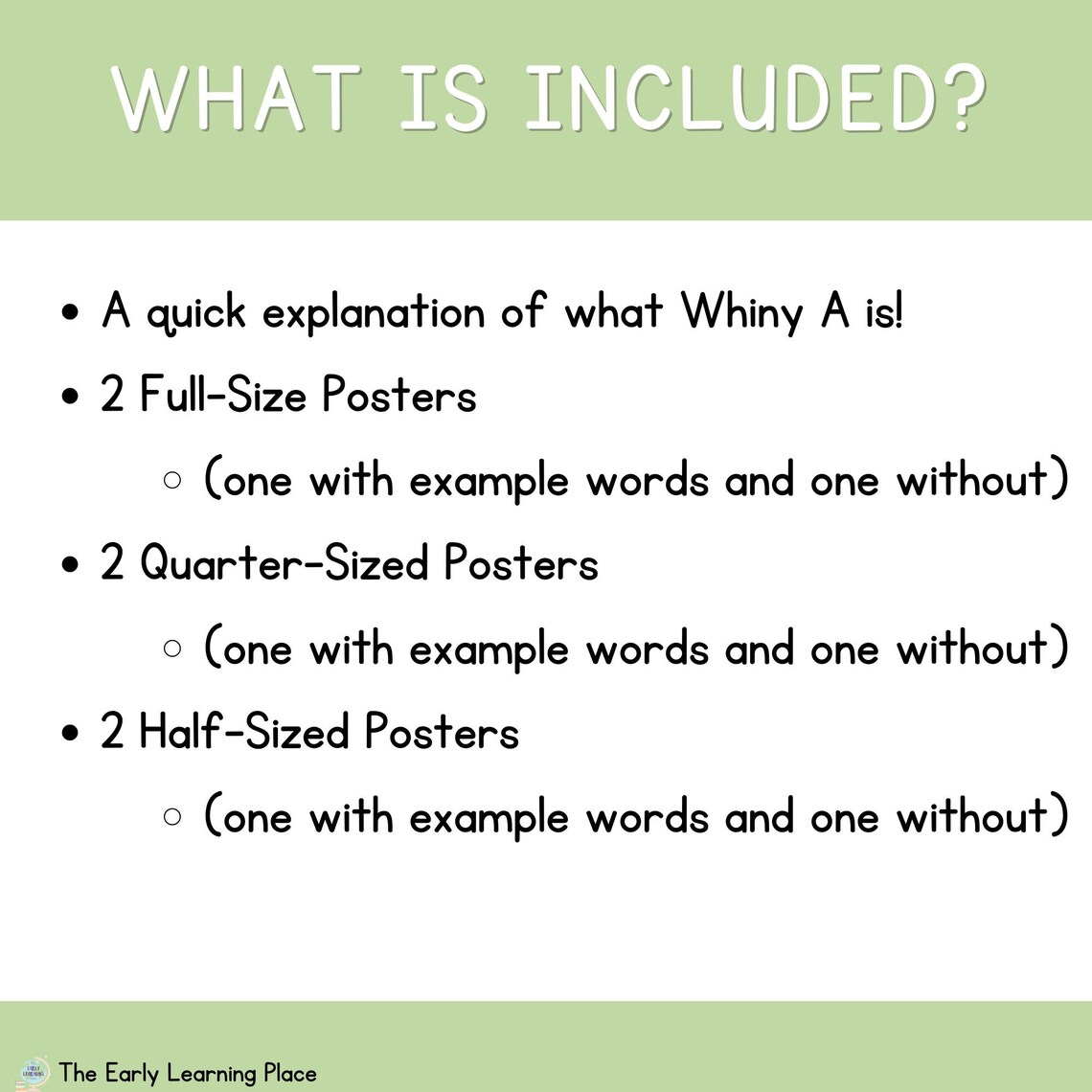 Whiny A / Nasalized A Posters and Activities | Homeschool ...