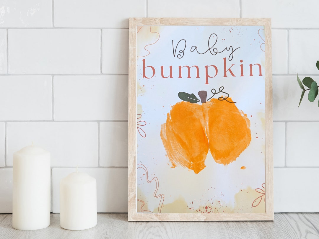 Baby Bumpkin | Bumpkin Patch | Infant Fall Keepsake | Craft | 2024 ...