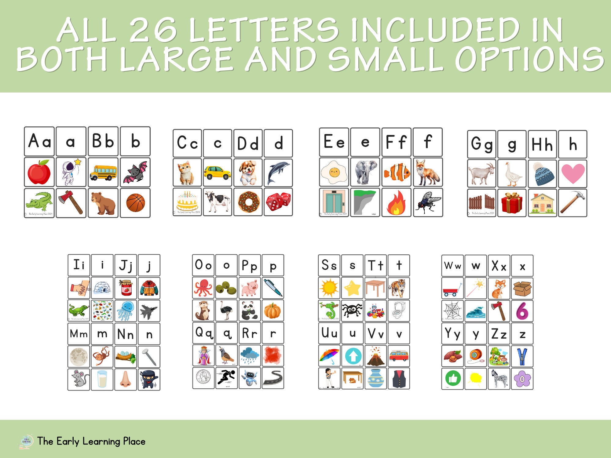 Beginning Letter Sounds Picture Cards, Beginning Sounds Sort, Printable ...