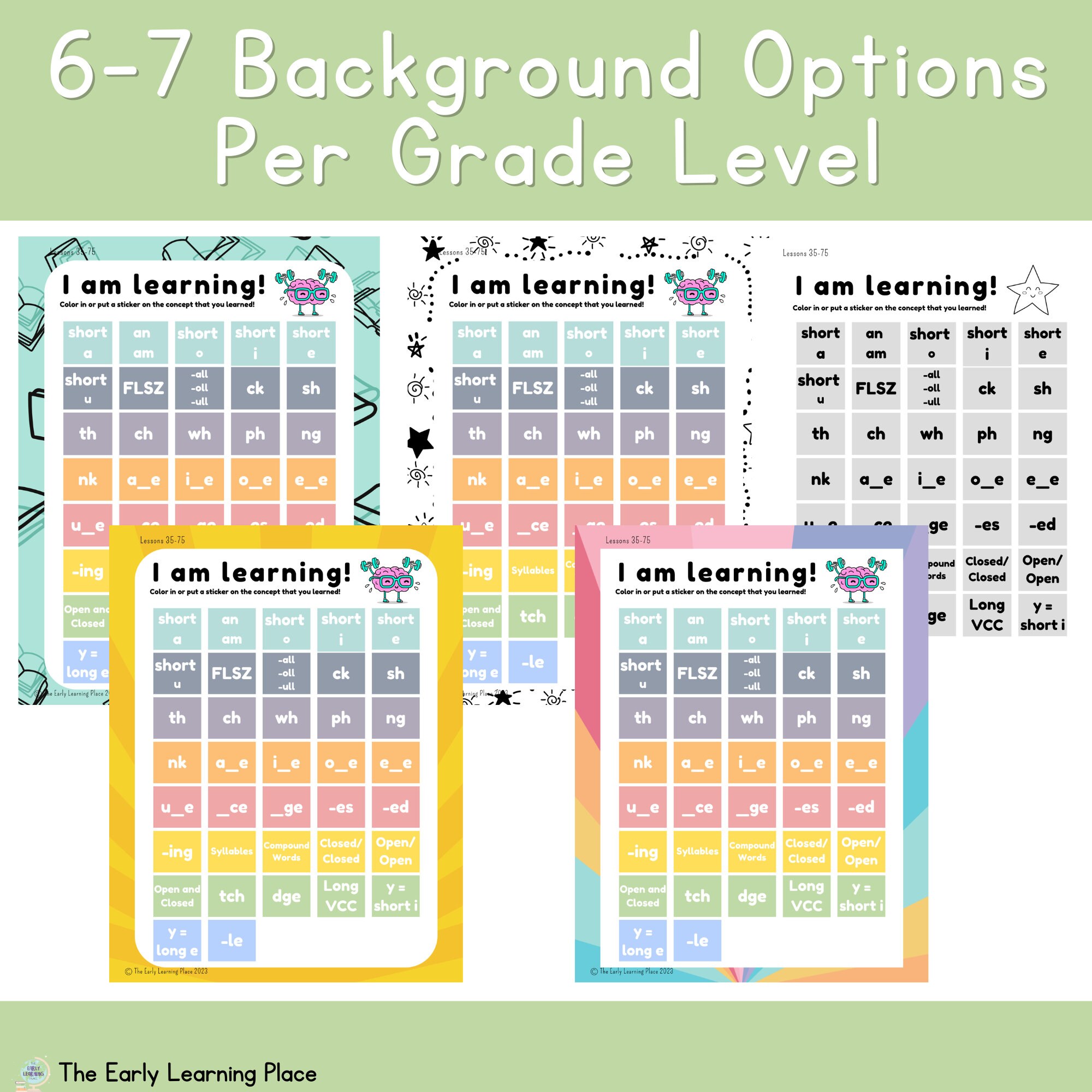 Reading Goal and Motivational Charts (UFLI Inspired) - Etsy