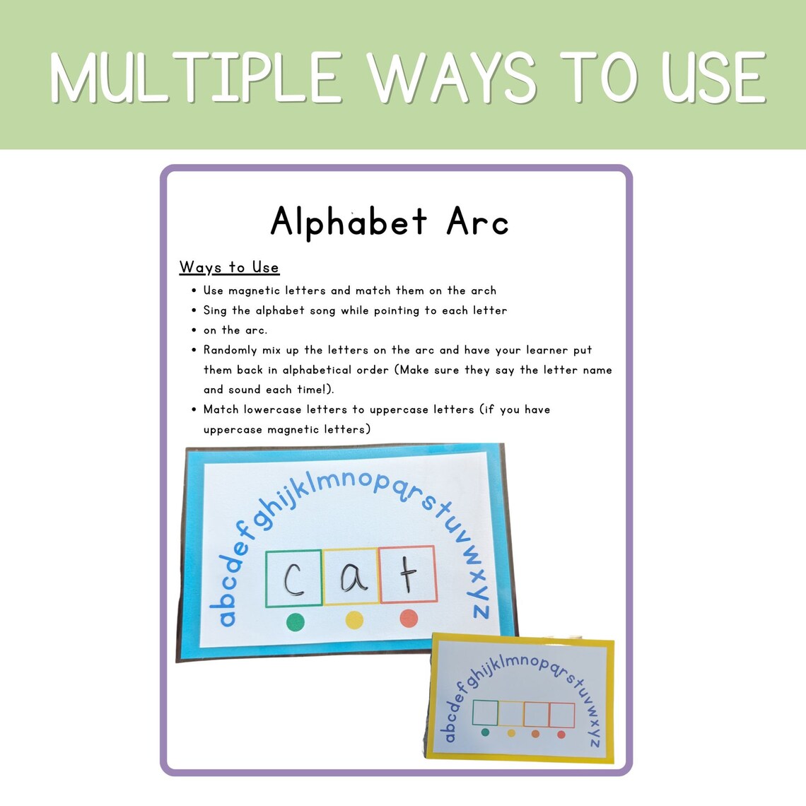 Alphabet Arc With Sound Boxes | Letter Knowledge | Blending Board ...