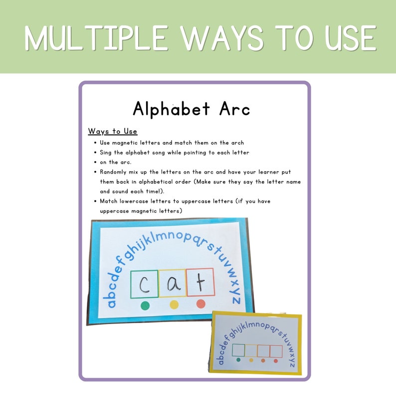 Alphabet Arc With Sound Boxes | Letter Knowledge | Blending Board ...