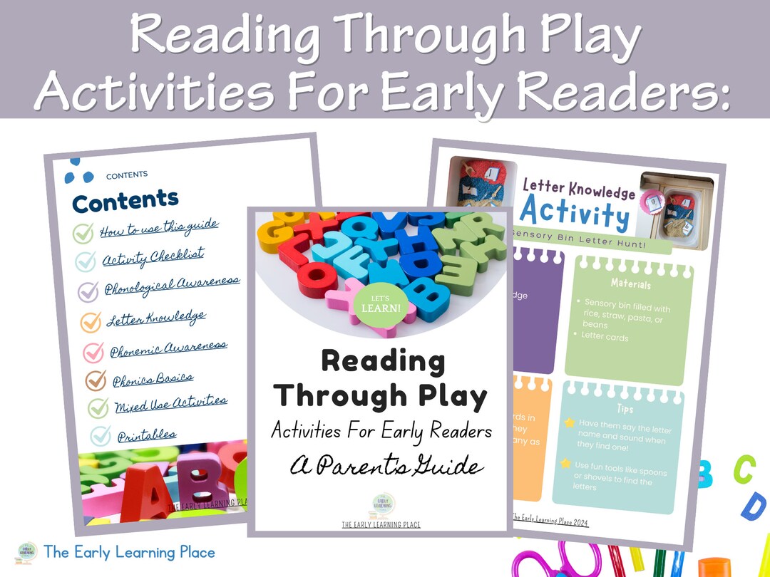 Reading Through Play Activities for Early Readers: A Parents Guide ...
