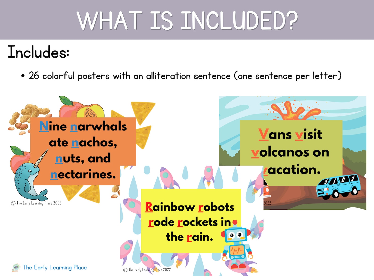 Alphabet Alliteration Posters for Letter Sounds | Phonological ...