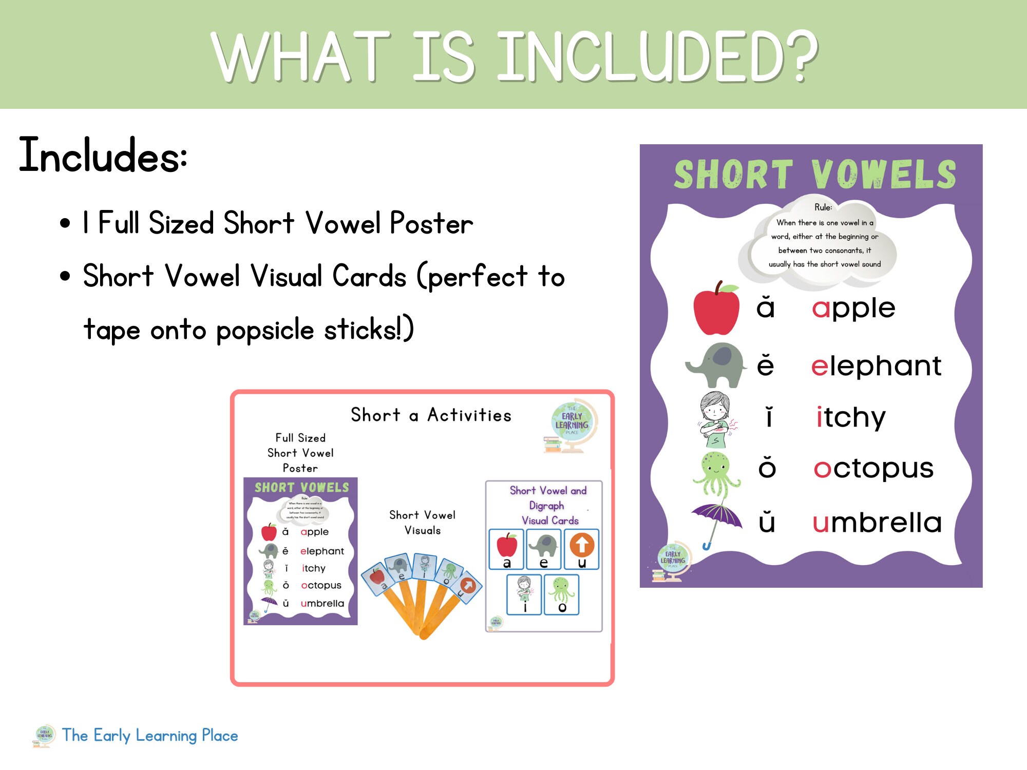 Short Vowel CVC Worksheets and Activities Short A Science of Reading ...