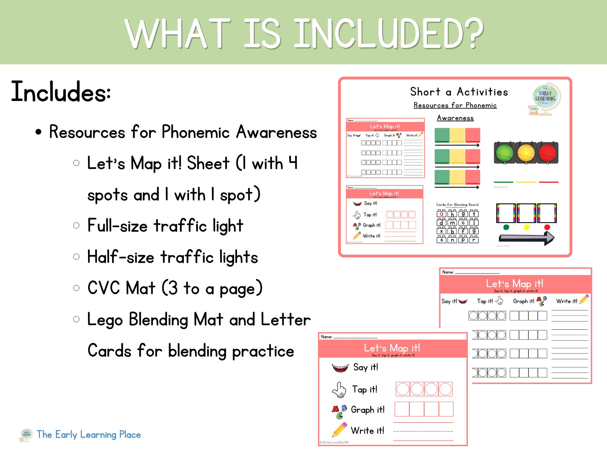 Short Vowel CVC Worksheets and Activities Short A Science of Reading ...
