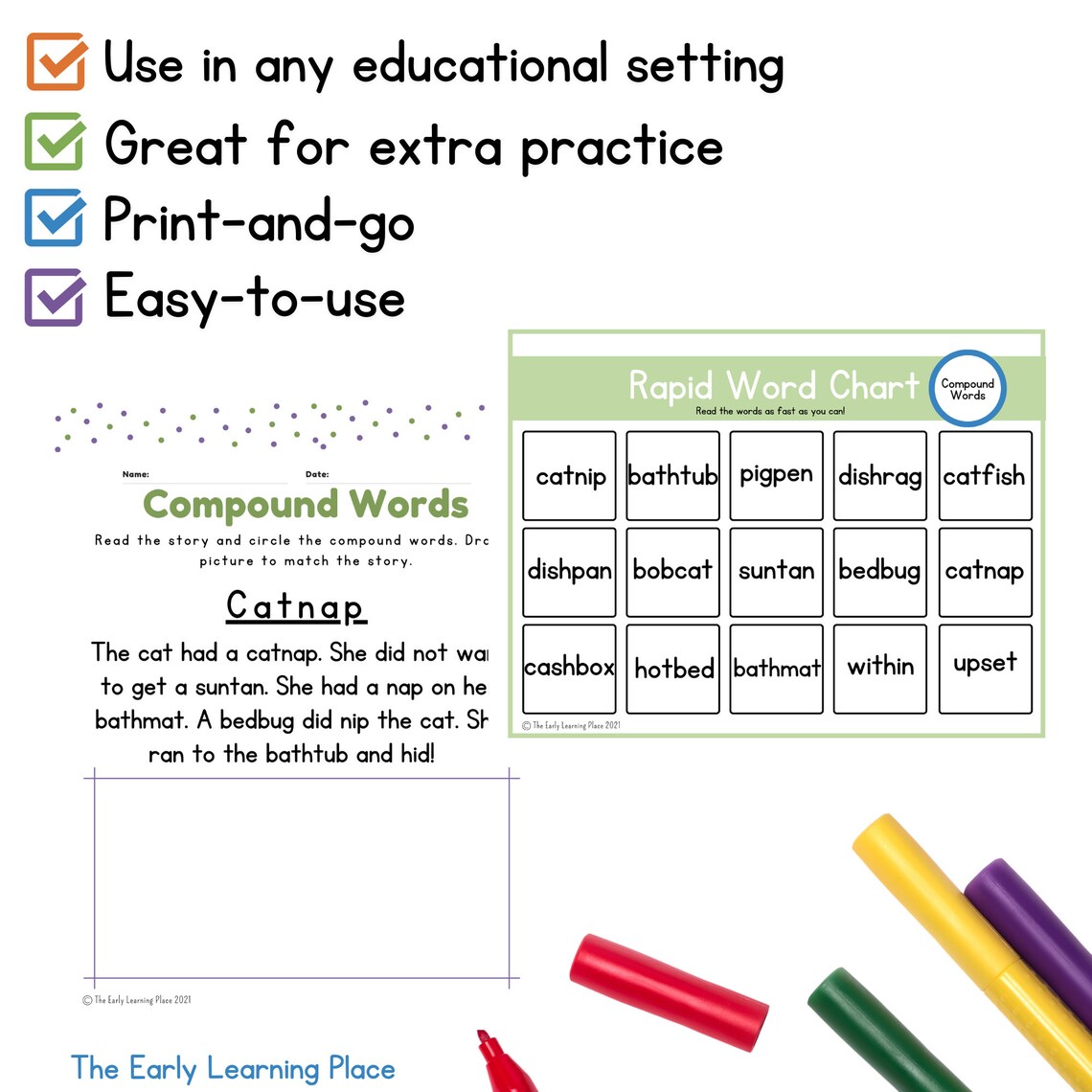 Compound Words Games and Activities | Printable Activities ...