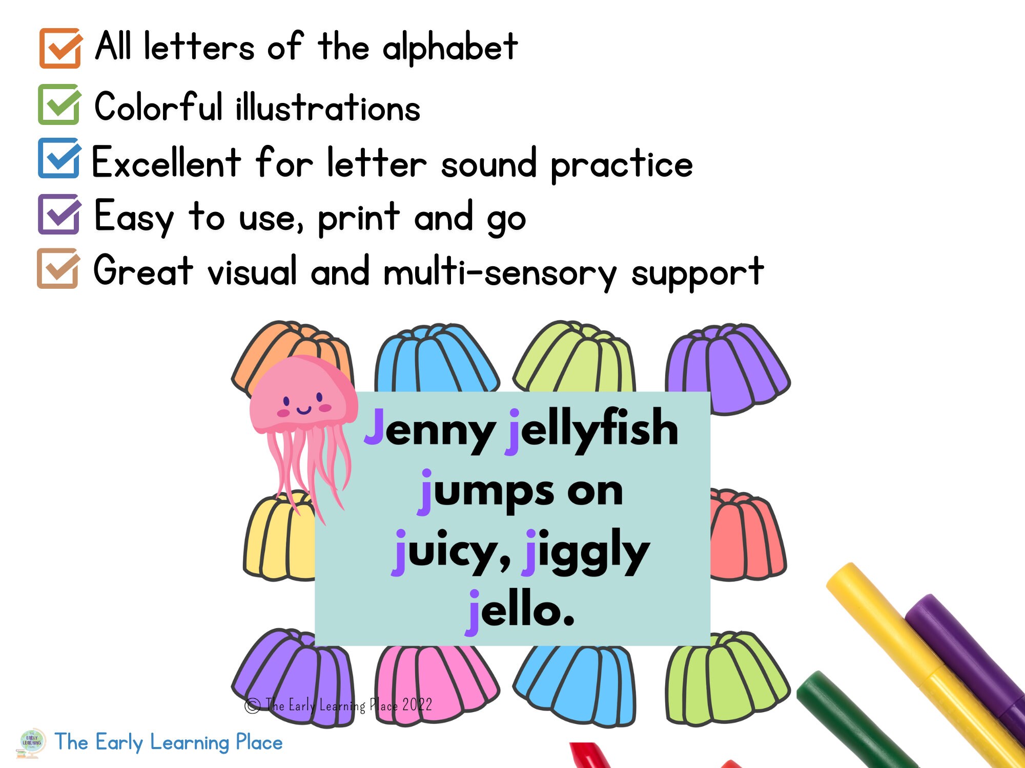 Alphabet Alliteration Posters for Letter Sounds Phonological Awareness ...