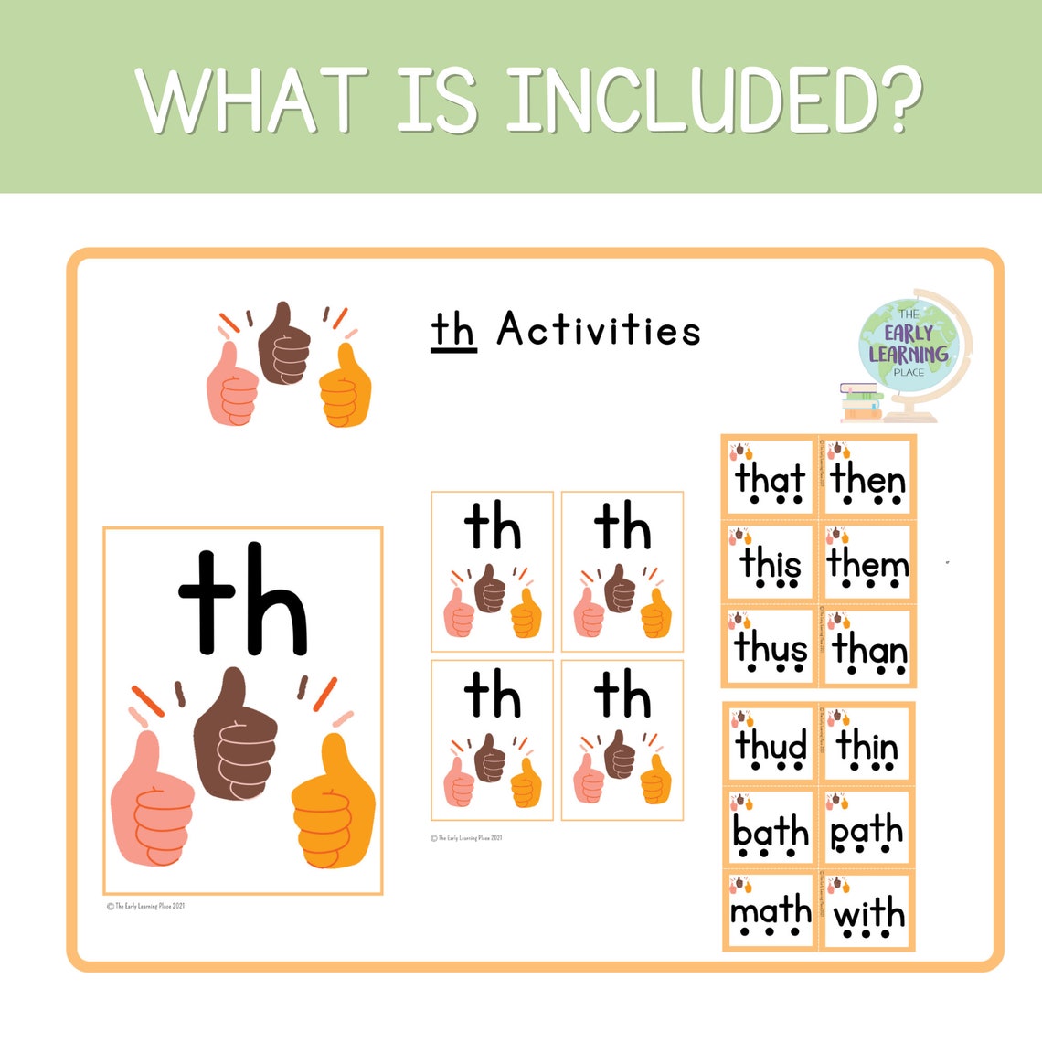 Digraph Th Posters, Word Cards, and Activities |science of Reading - Etsy