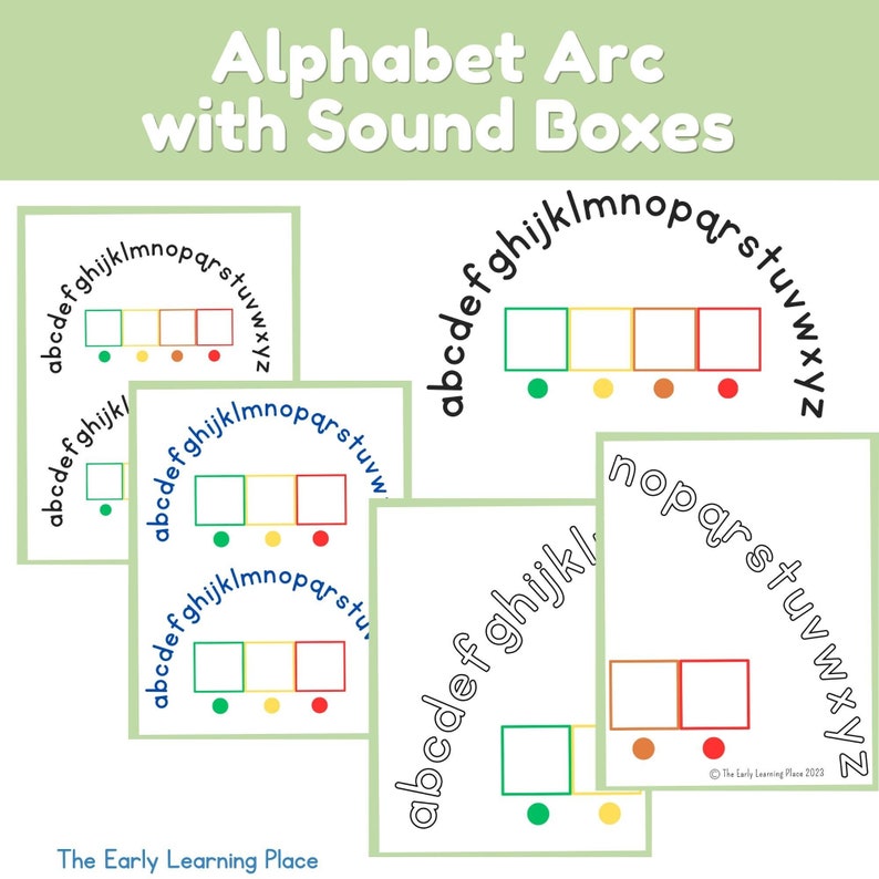 Alphabet Arc With Sound Boxes | Letter Knowledge | Blending Board ...