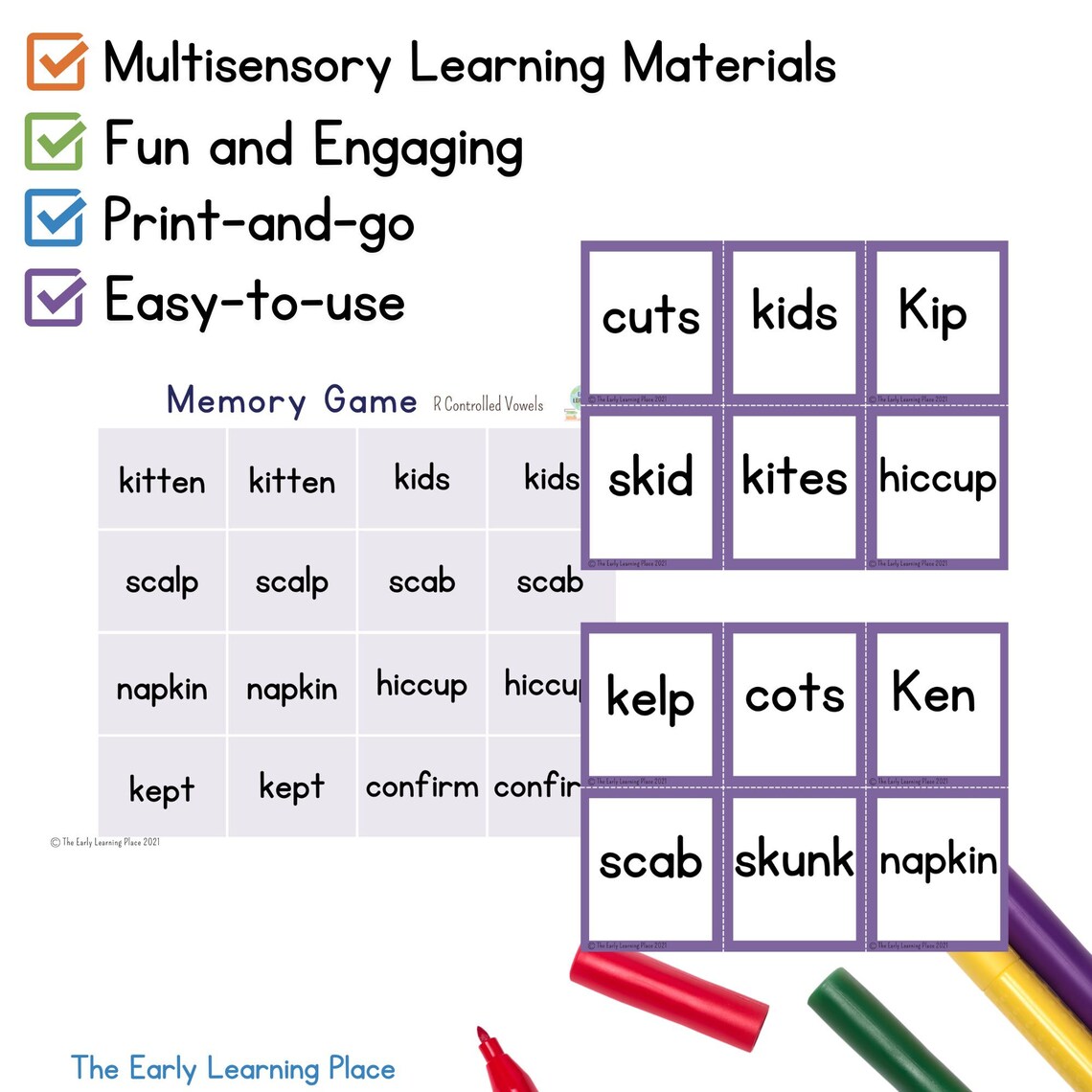 C Vs. K Cat/kite Rule Posters and Activities (digital Download) - Etsy