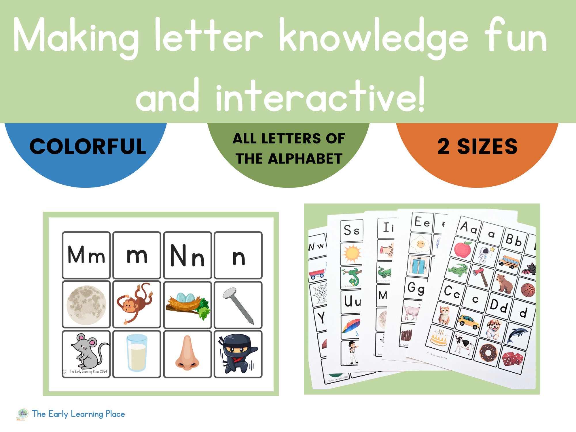 Beginning Letter Sounds Picture Cards, Beginning Sounds Sort, Printable ...