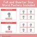 Heart Words / High-frequency Word Posters and Flashcards | Orthographic ...