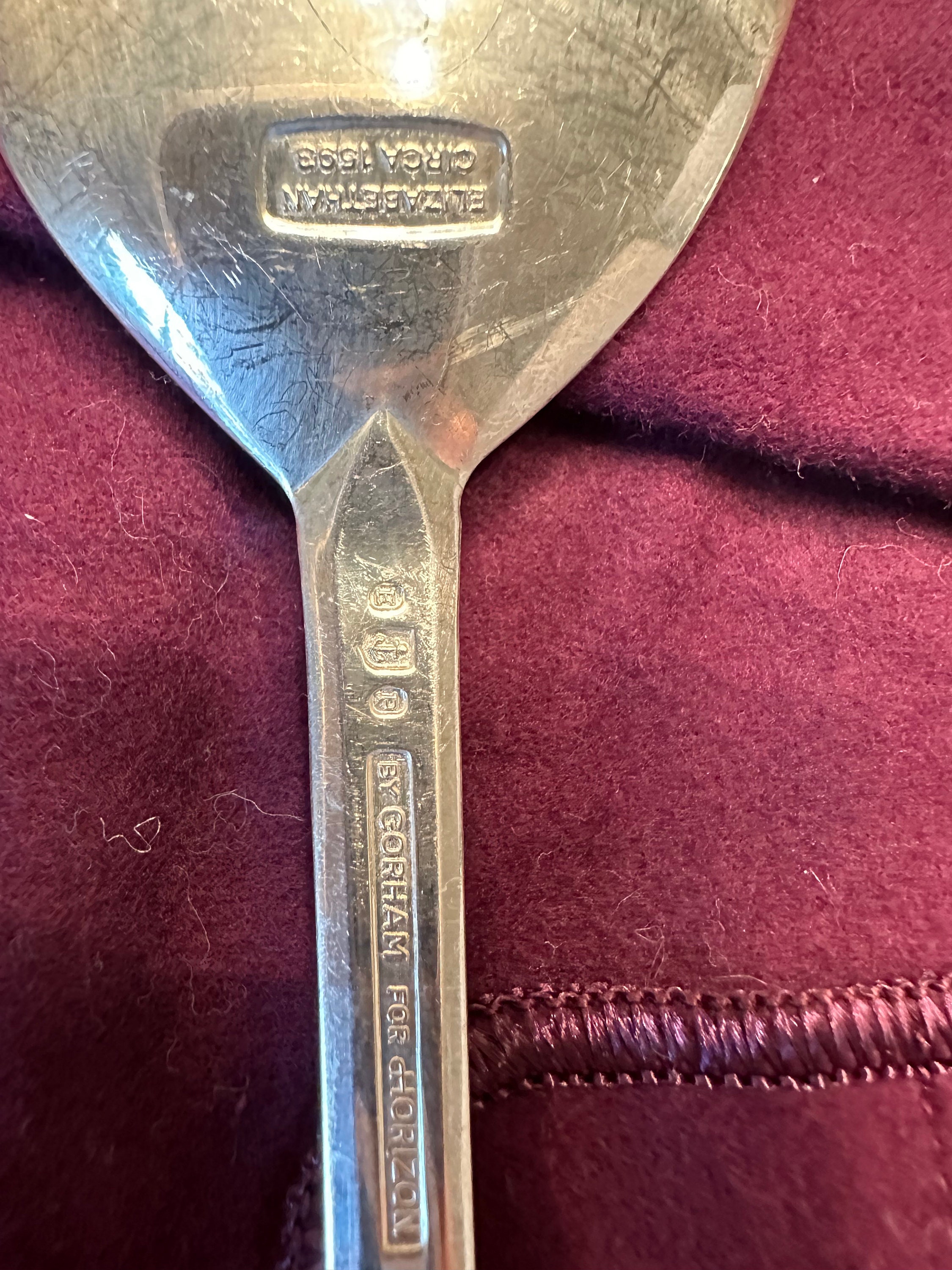 Beautiful Set of 9 Elizabethan Seal Top Spoons by Gorham Silver Company ...