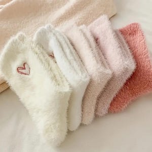 Cute Fuzzy Sock Set - Etsy