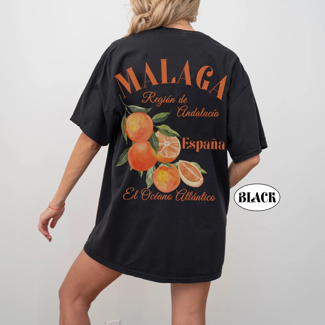 Malaga Shirt, Malaga Tshirt Comfort Colors 1717, Malaga Andalusia ...
