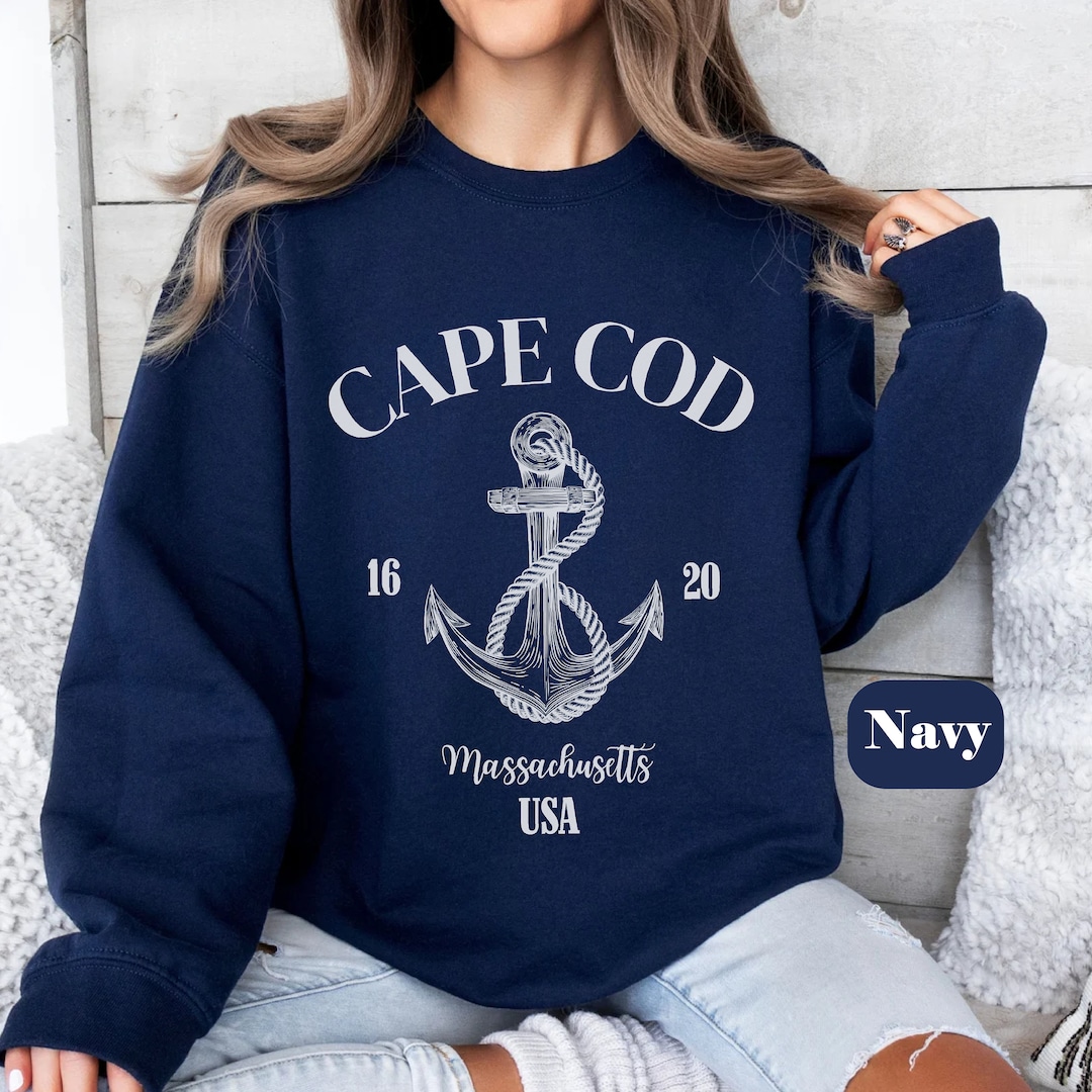 Cape Cod Massachusetts Sweatshirt,cape Cod Unisex Pullover,soft and ...