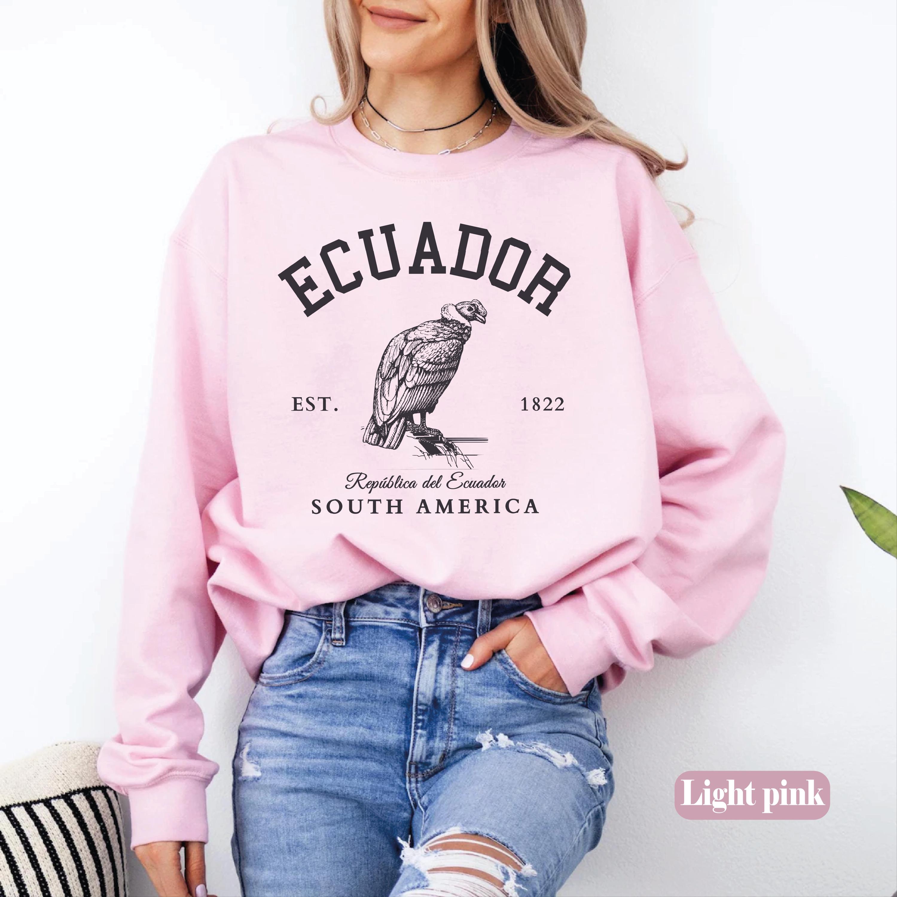 Ecuador Sweatshirt,ecuador Vulture Sweater, Ecuador Unisex Pullover ...