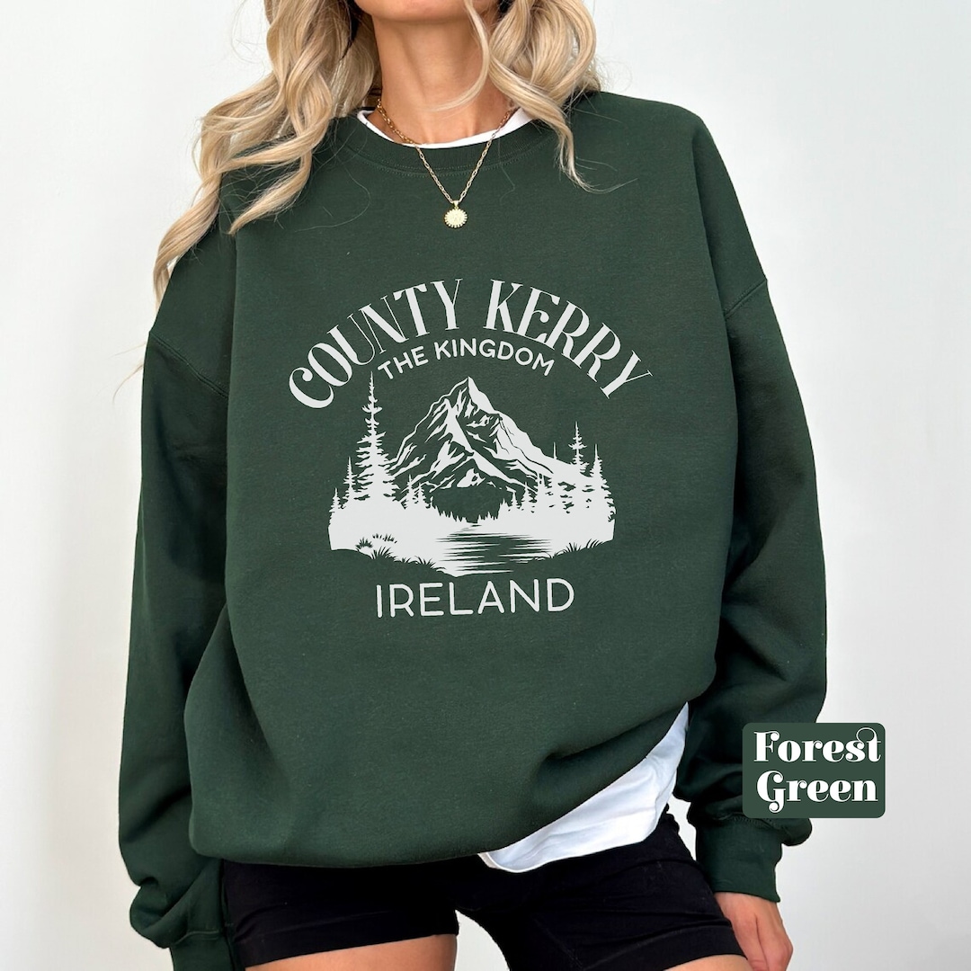 County Kerry Shirt Tee, County Kerry Sweatshirt Crewneck Pullover ...