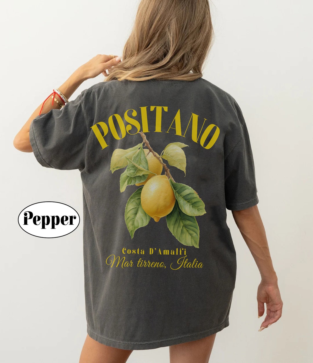 Positano Shirt, Positano Tshit Comfort Colors 1717 , Capri Island ...
