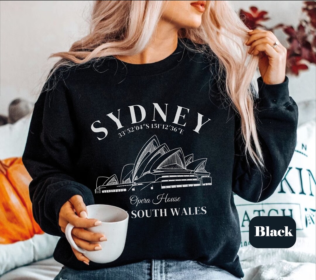 Sydney Australia Sweatshirt,vintage Womens Sydney Crewneck Sweater ...