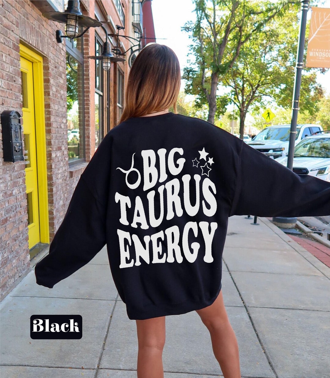 Big Taurus Energy Sweatshirt Zodiac Pullover Taurus Gift Astrology ...