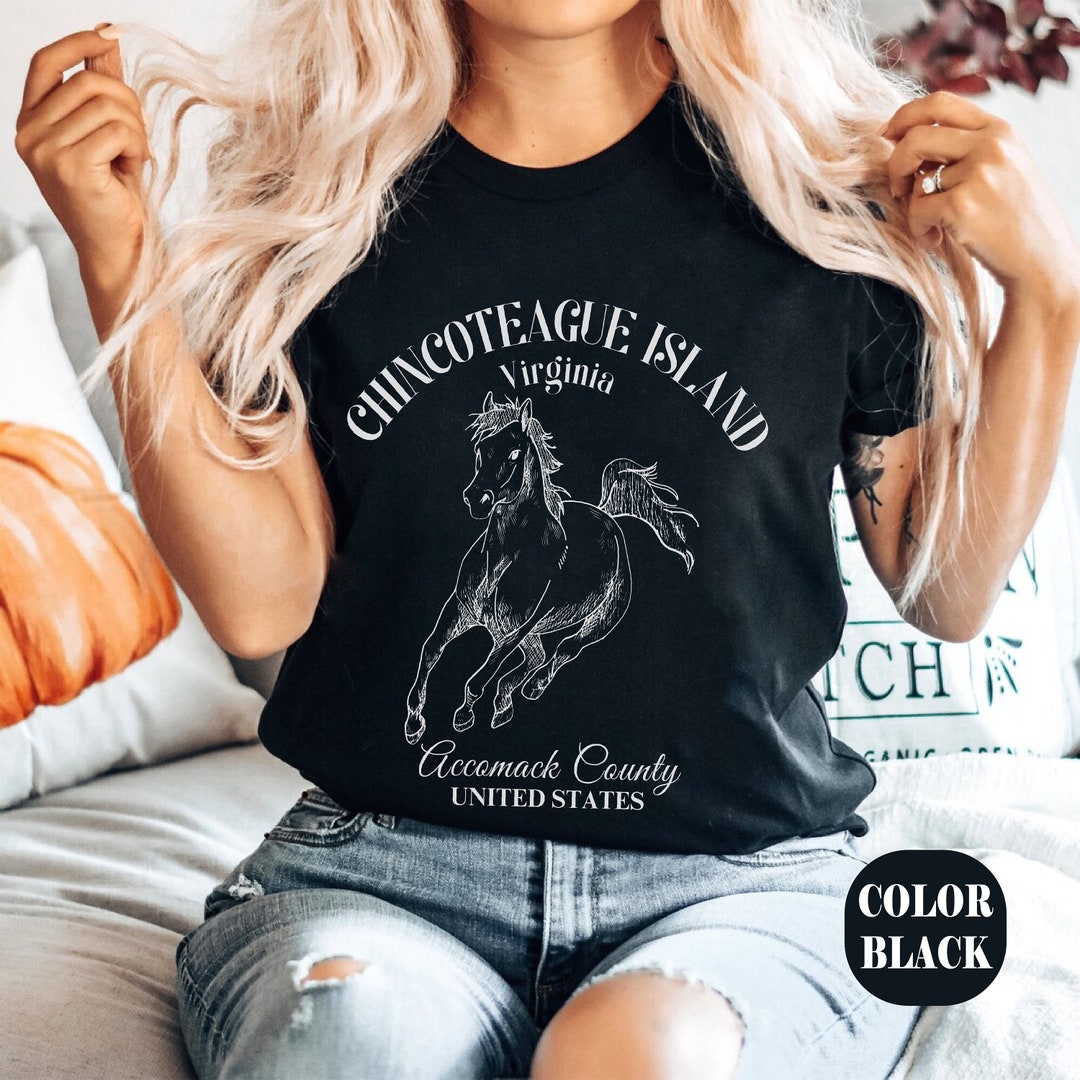 Chincoteague Island Shirt, Virginia Tee, Chincoteague Island Souvenir ...