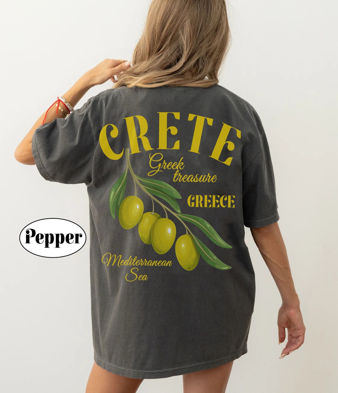 Crete Shirt, Crete Tshirt Comfort Colors 1717, Crete Island, Greece ...