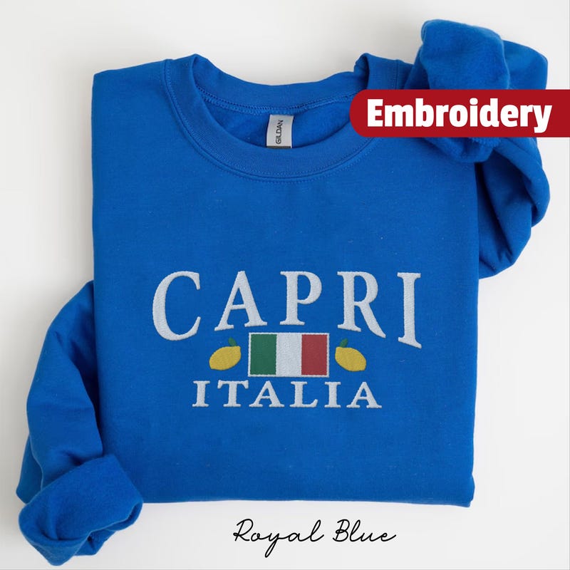 Flag of Capri Italy - Etsy