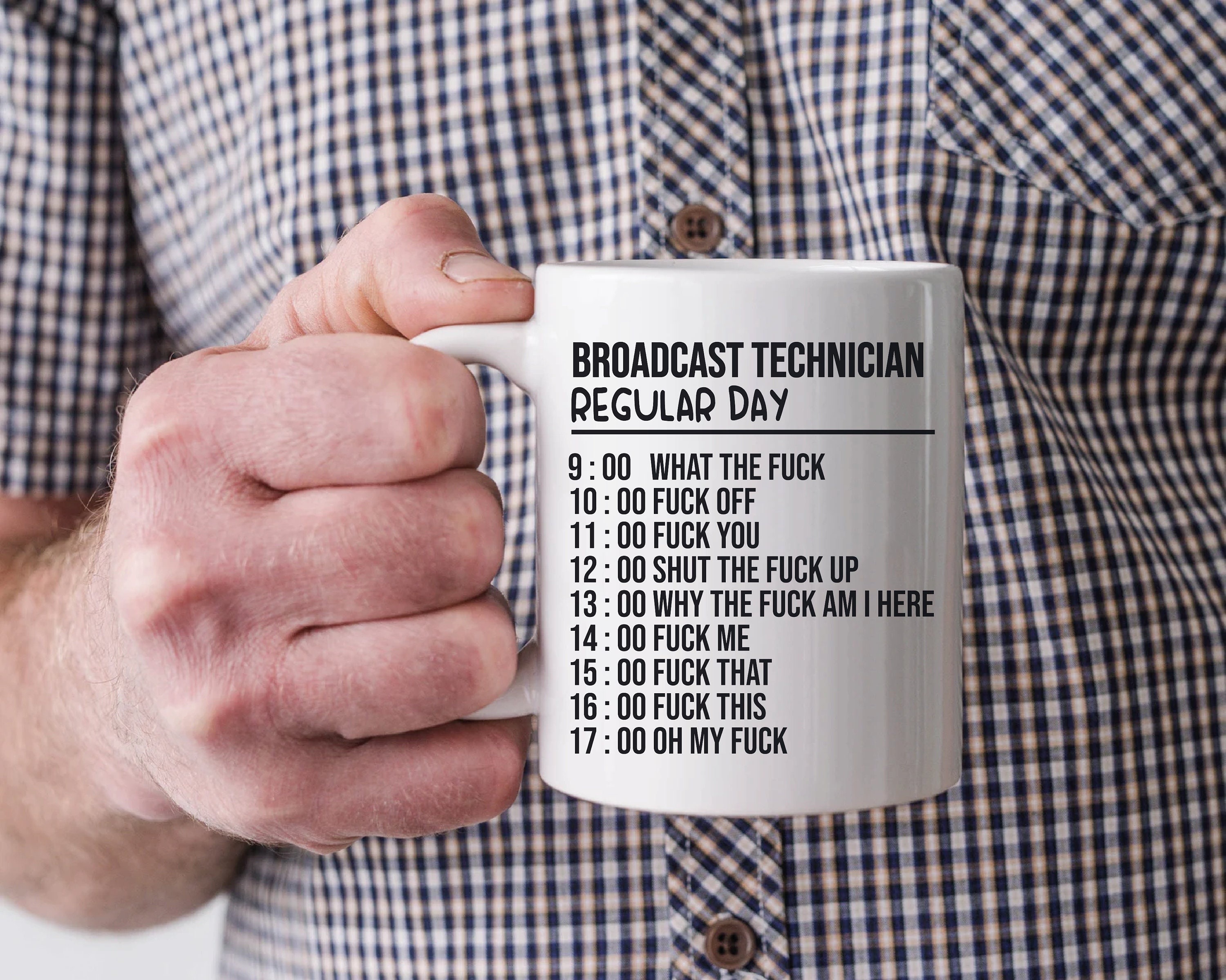 Broadcaster Mugs - Etsy