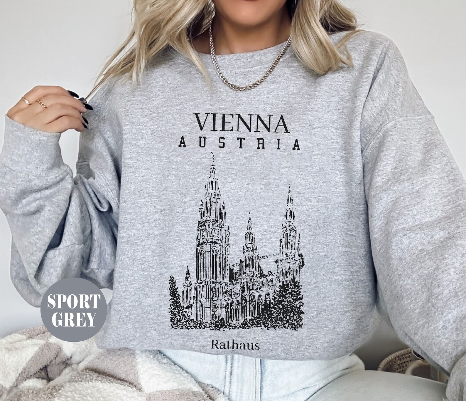 Vienna Austria Sweatshirt, Austrian Sweater, Austria Crewneck, Unisex ...