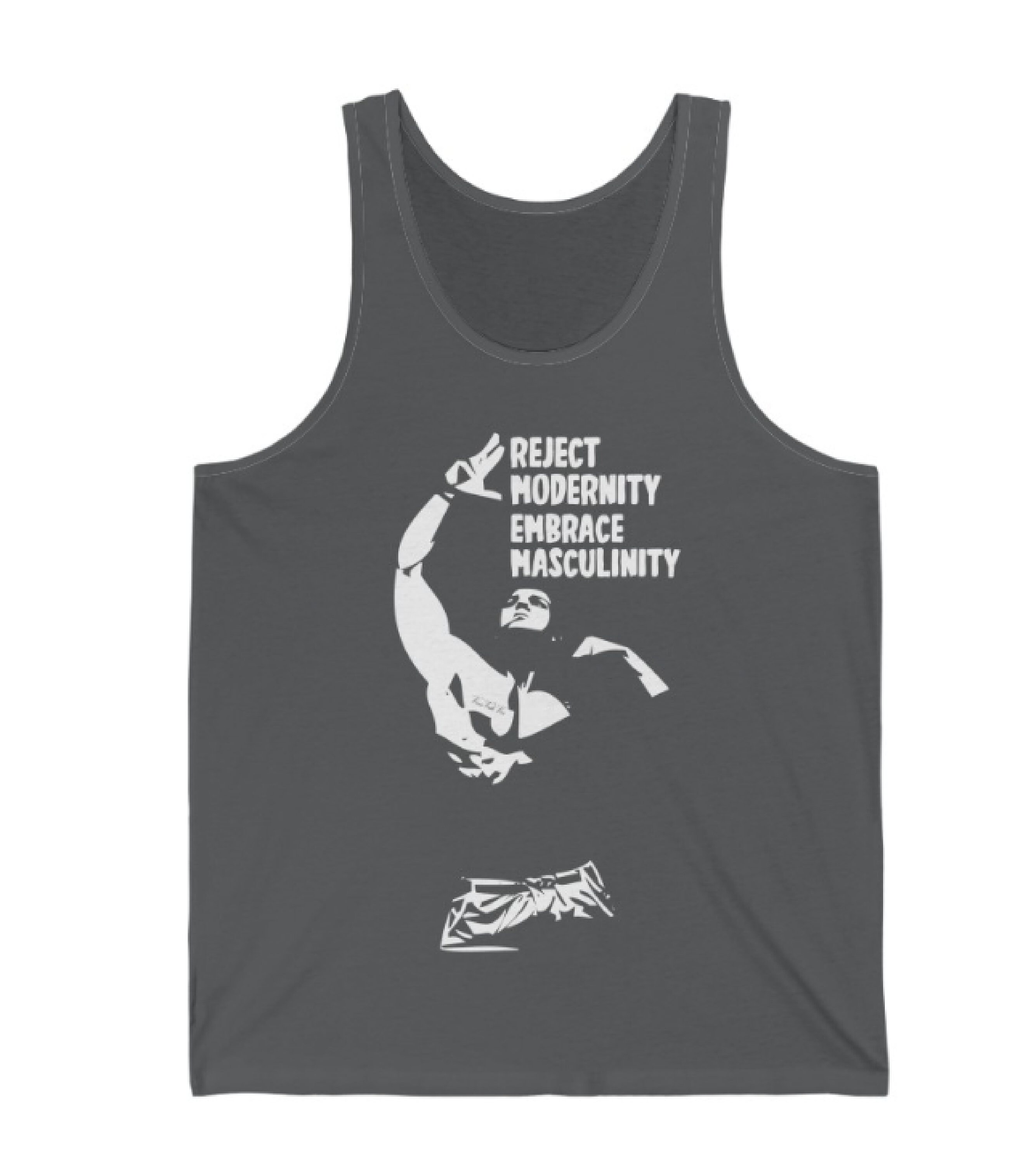 Zyzz Pose Tank Top, Reject Modernity Embrace Masculinity, Zyzz Gym ...