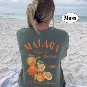 Malaga Shirt, Malaga Tshirt Comfort Colors 1717, Malaga Andalusia ...