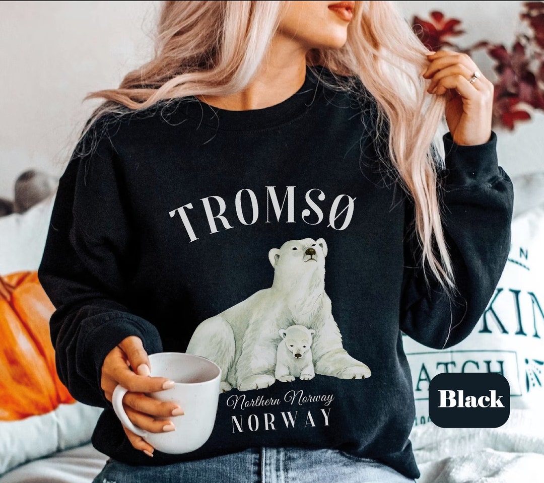 Tromso Norway Sweatshirt, Norway Crewneck Sweatshirt , Tromso Pullover ...