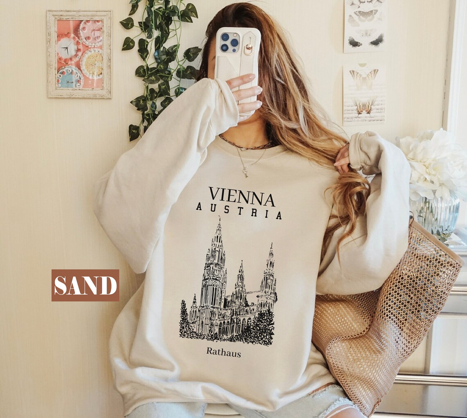 Vienna Austria Sweatshirt, Austrian Sweater, Austria Crewneck, Unisex ...