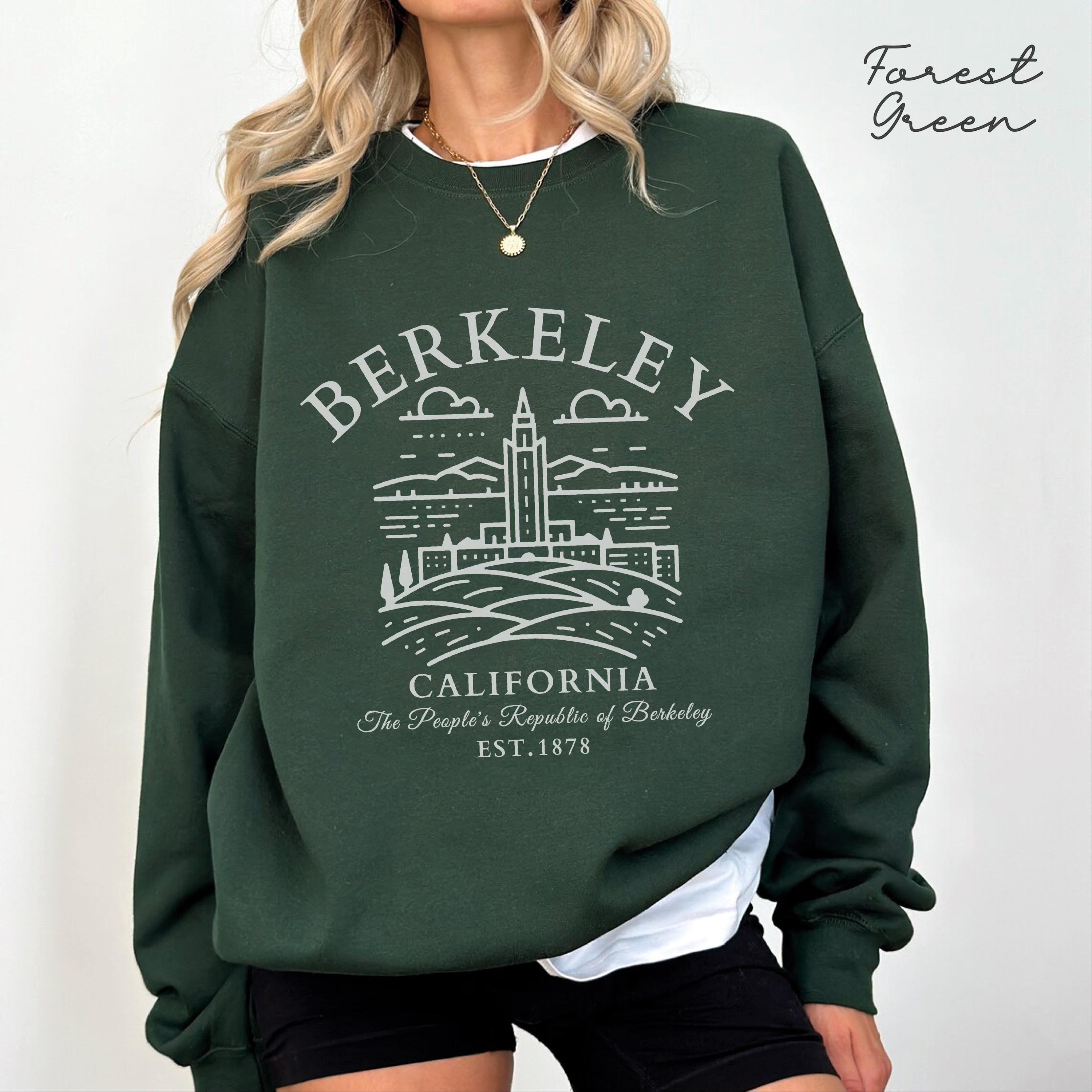 Berkeley Sweatshirt, California Sweater Crewneck, California Unisex ...