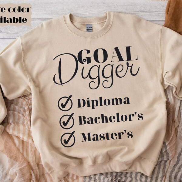Goal Digger Sweatshirt - Etsy