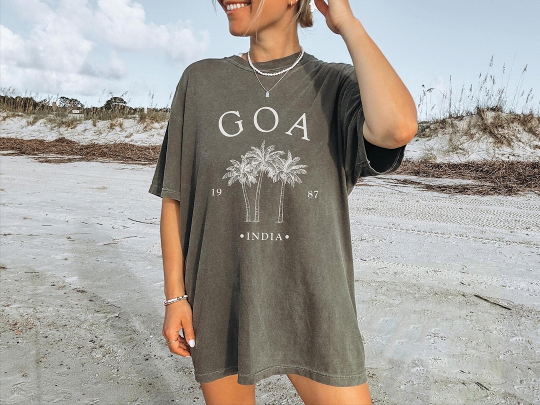 Goa Comfort Colors® Tee Shirt, India Unisex Shirt, Goa T-shirt Travel ...
