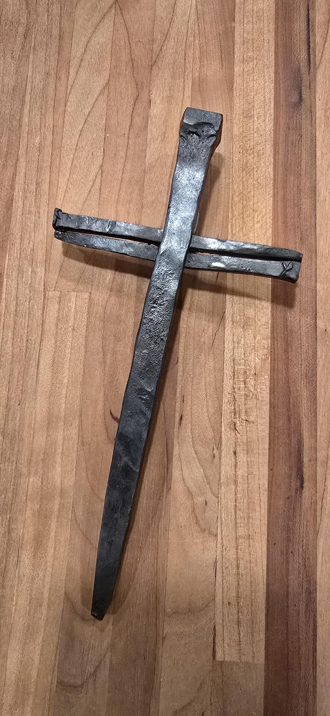 Hand-forged Nail Cross – A Powerful Symbol of Faith and Forgiveness - Etsy