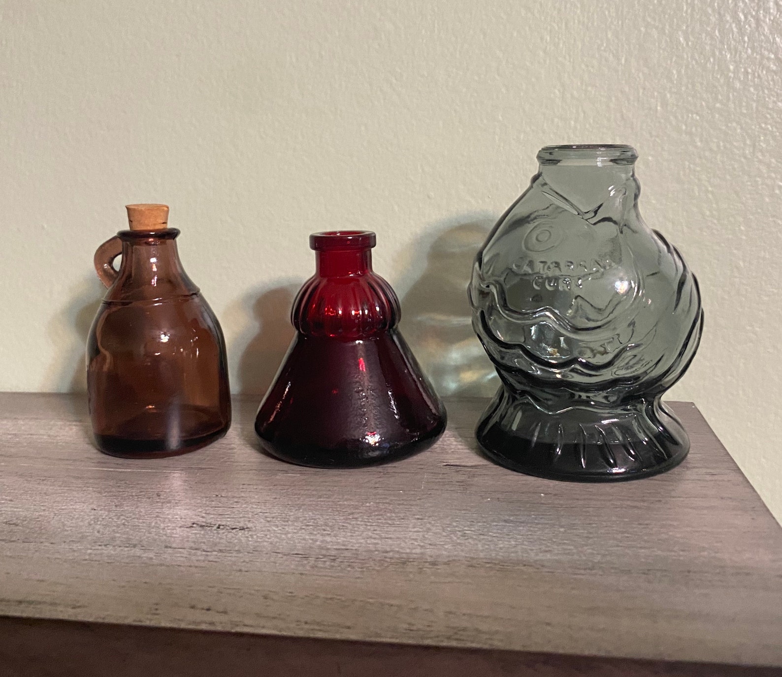 Small Wheaton Glass Jars - Etsy