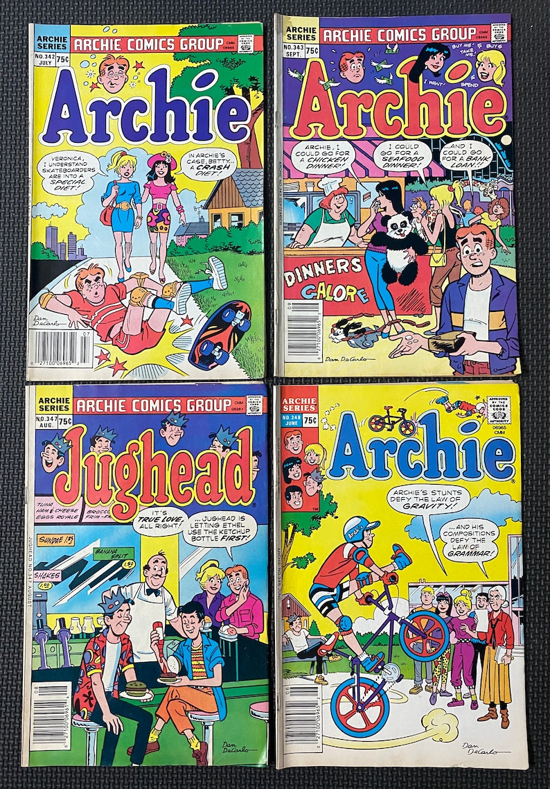Archie Series Comics / Betty and Veronica / Vintage Comics - Etsy