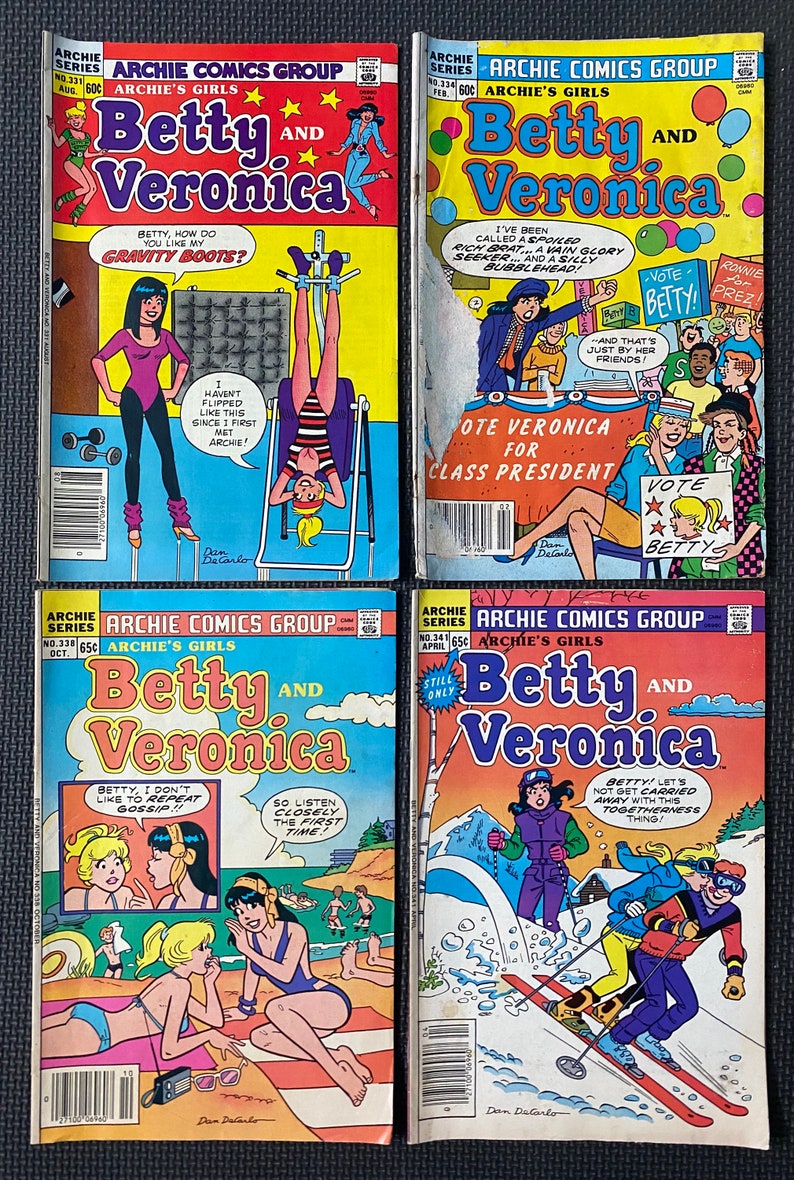 Archie Series Comics / Betty and Veronica / Vintage Comics - Etsy