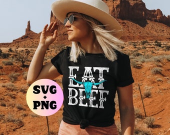 Eat Beef SVG Support Local Farms SVG Beef Farm PNG Cattle Ranching Svg ...