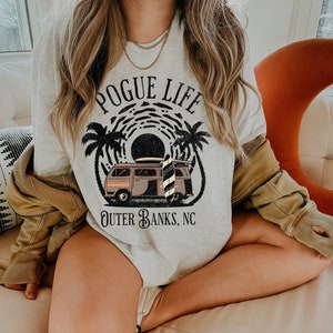 Outer Banks Pogue Life Shirt JJ Outer Banks Pogue Life T Shirt Outerbanks Show Shirt Kiara Outer ...