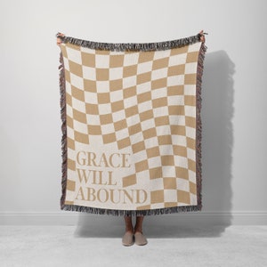 Christian Decor Woven Blankets Godly Gifts for Her Christian Throw ...